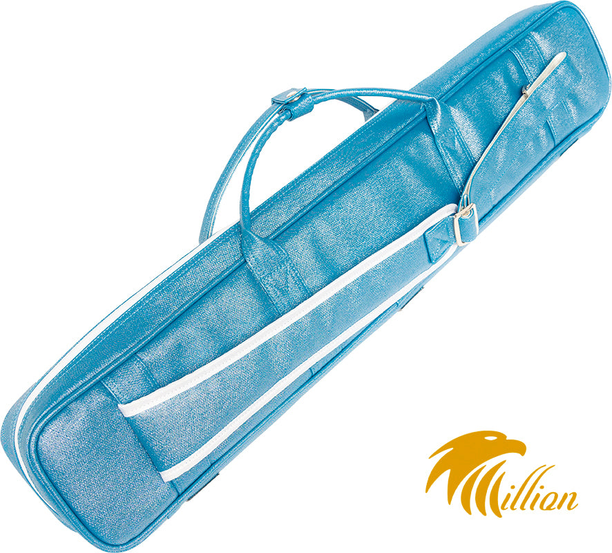 Million 3x4 Blue Pool Cue Case with Extra Pocket – Million Dollar ...